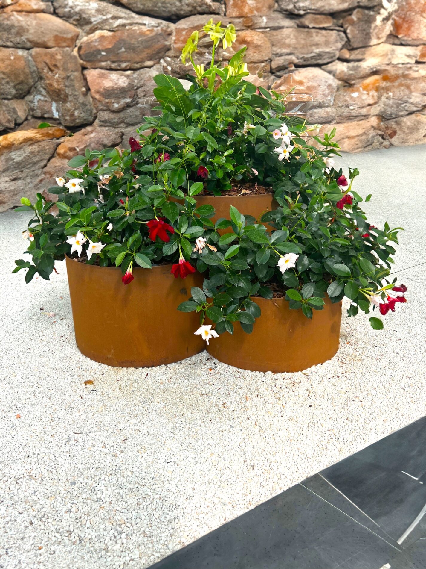 Fioriere in Corten rotonde - Elitestone